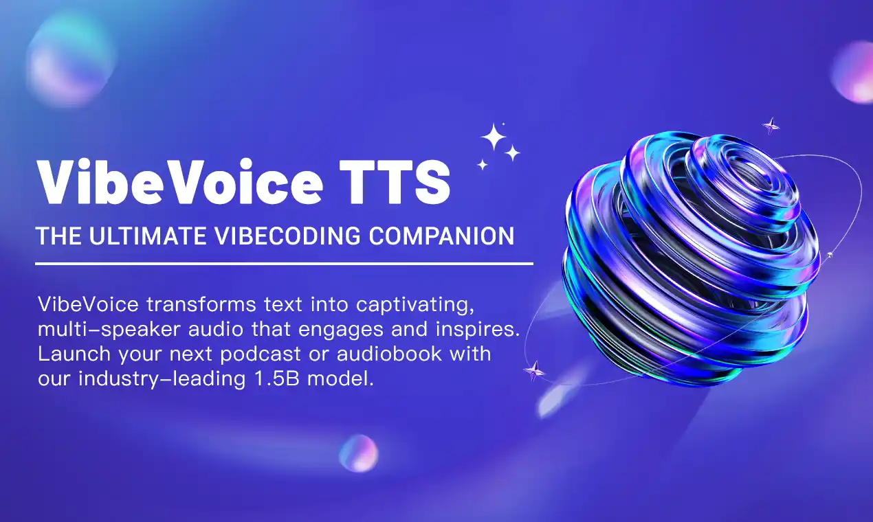 VibeVoice - Best TTS for Long-Form Multi-Speaker Audio